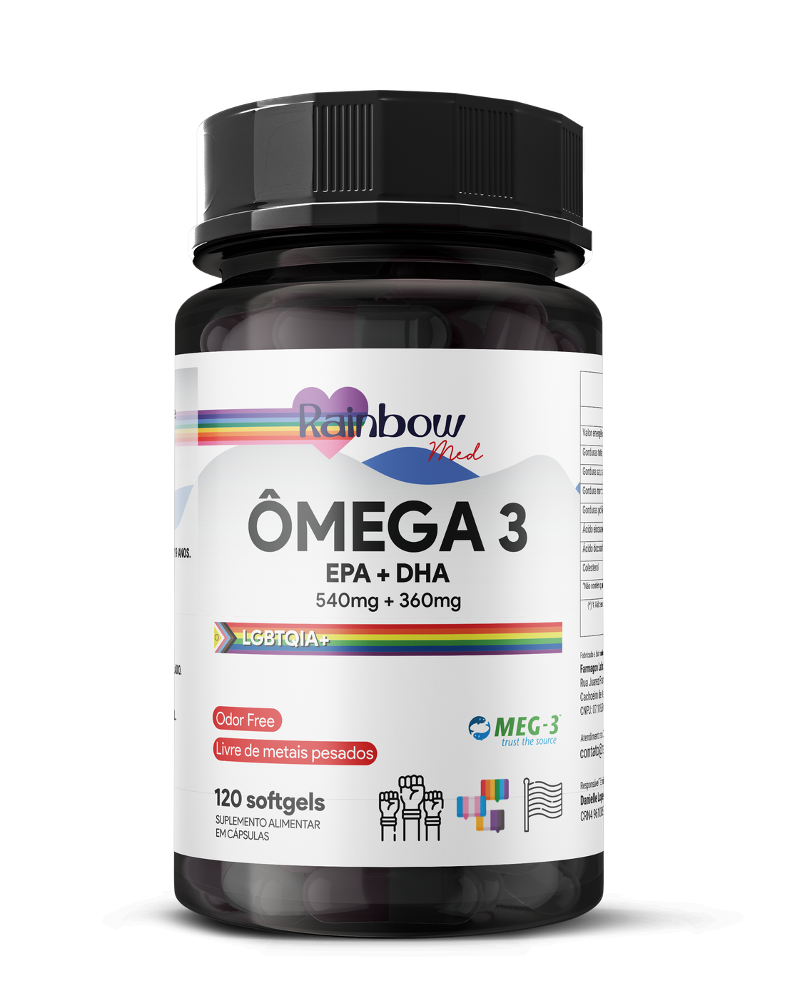 Omega 3 Concentrado - Rainbow – Rainbow Med